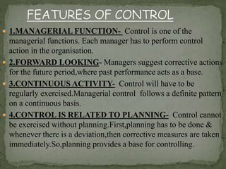 Controlling-Management Functions-Organisation Structure & Process | PPTX