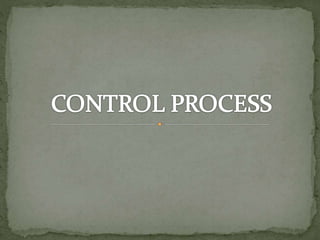 Controlling-Management Functions-Organisation Structure & Process | PPTX
