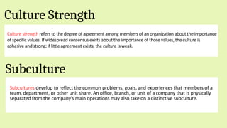 Culture and how it affect in an organization | PPT