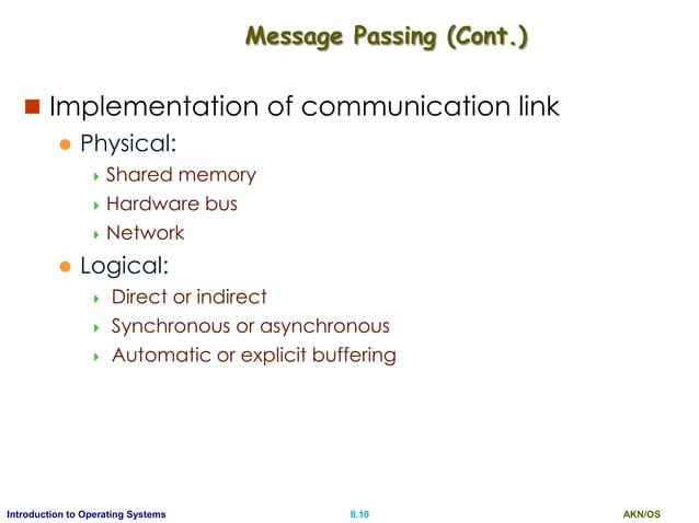 Operating Systems Part II-Process Scheduling, Synchronisation & Deadlock | PDF | Operating ...