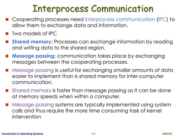 Operating Systems Part Ii Process Scheduling Synchronisation And Deadlock Pdf Operating