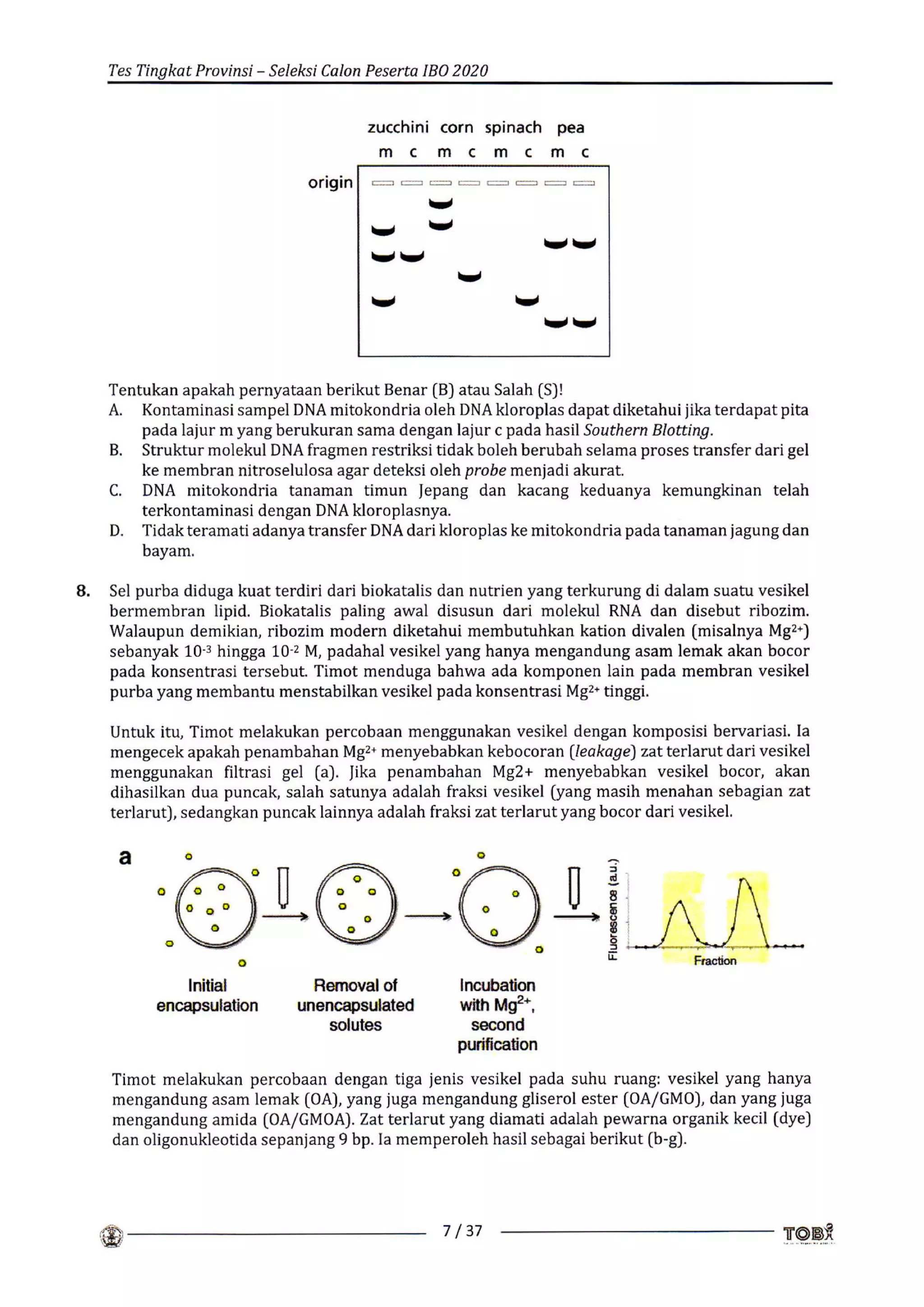 OSP Biologi 2019 - Soal.PDF