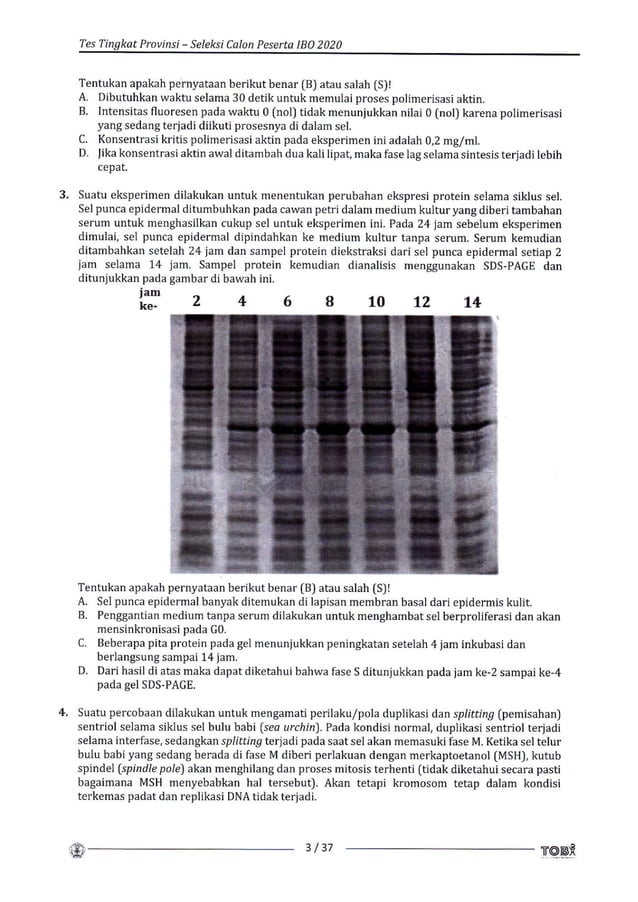 OSP Biologi 2019 - Soal.PDF