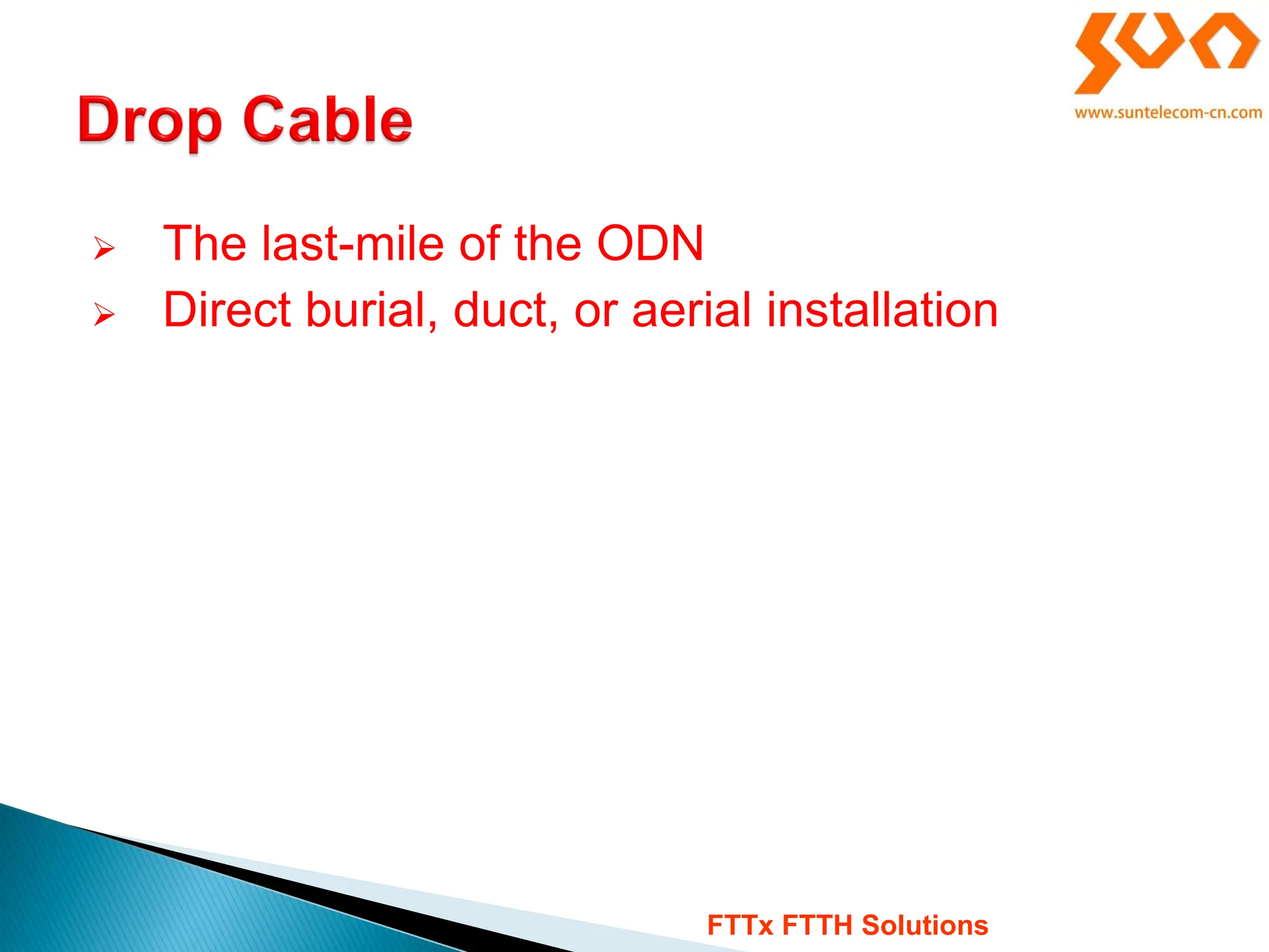 OSP (Outside Plant). FTTx FTTH Solutions | PDF