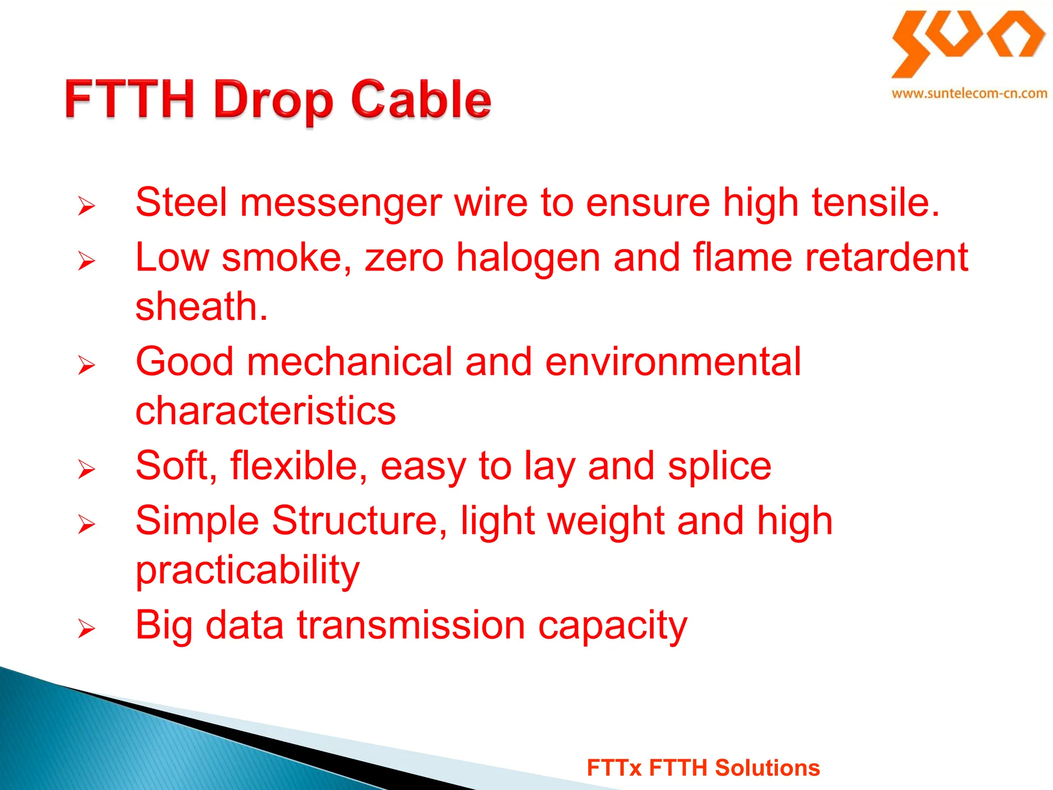 OSP (Outside Plant). FTTx FTTH Solutions | PDF