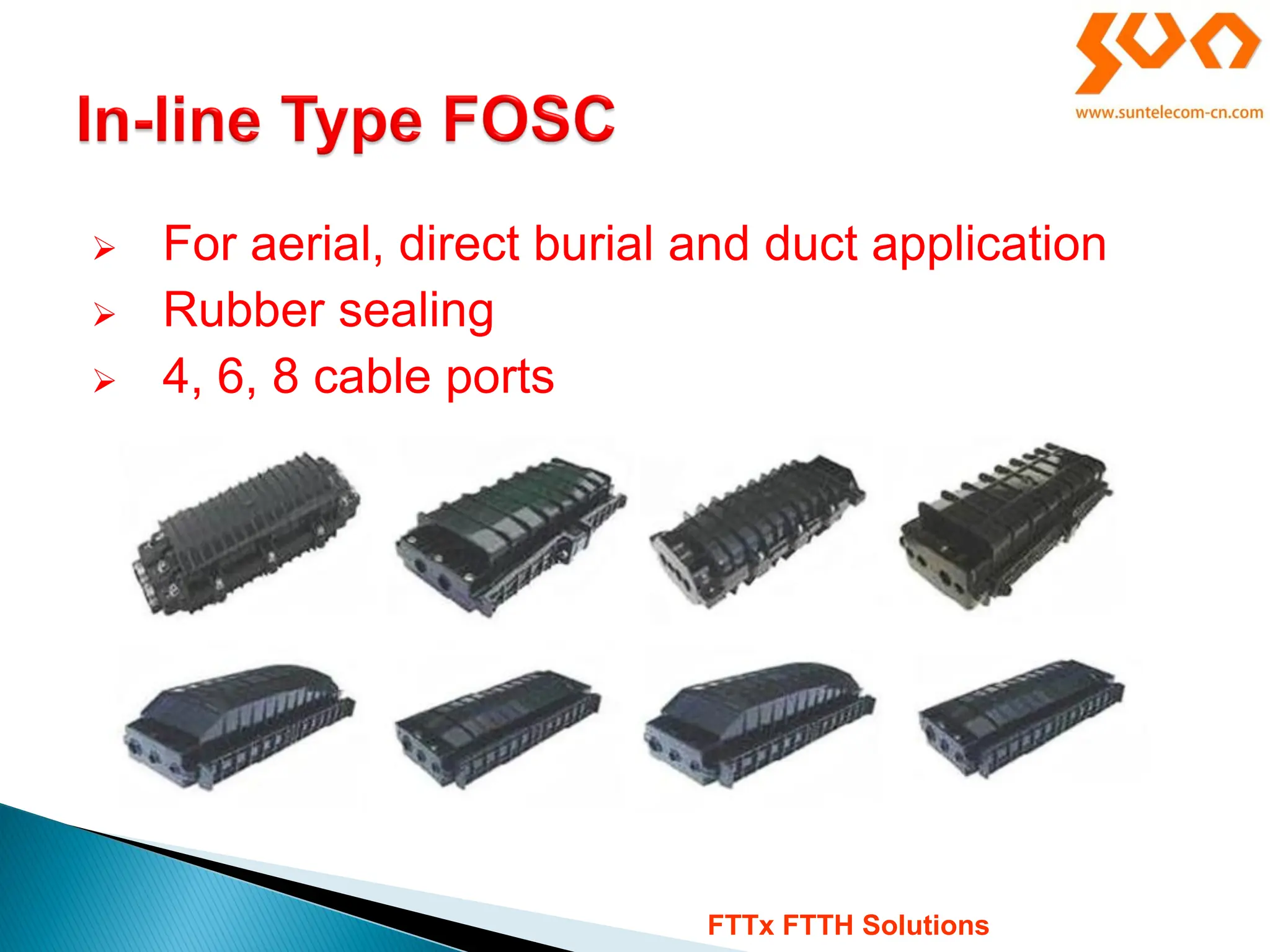 OSP (Outside Plant). FTTx FTTH Solutions | PDF