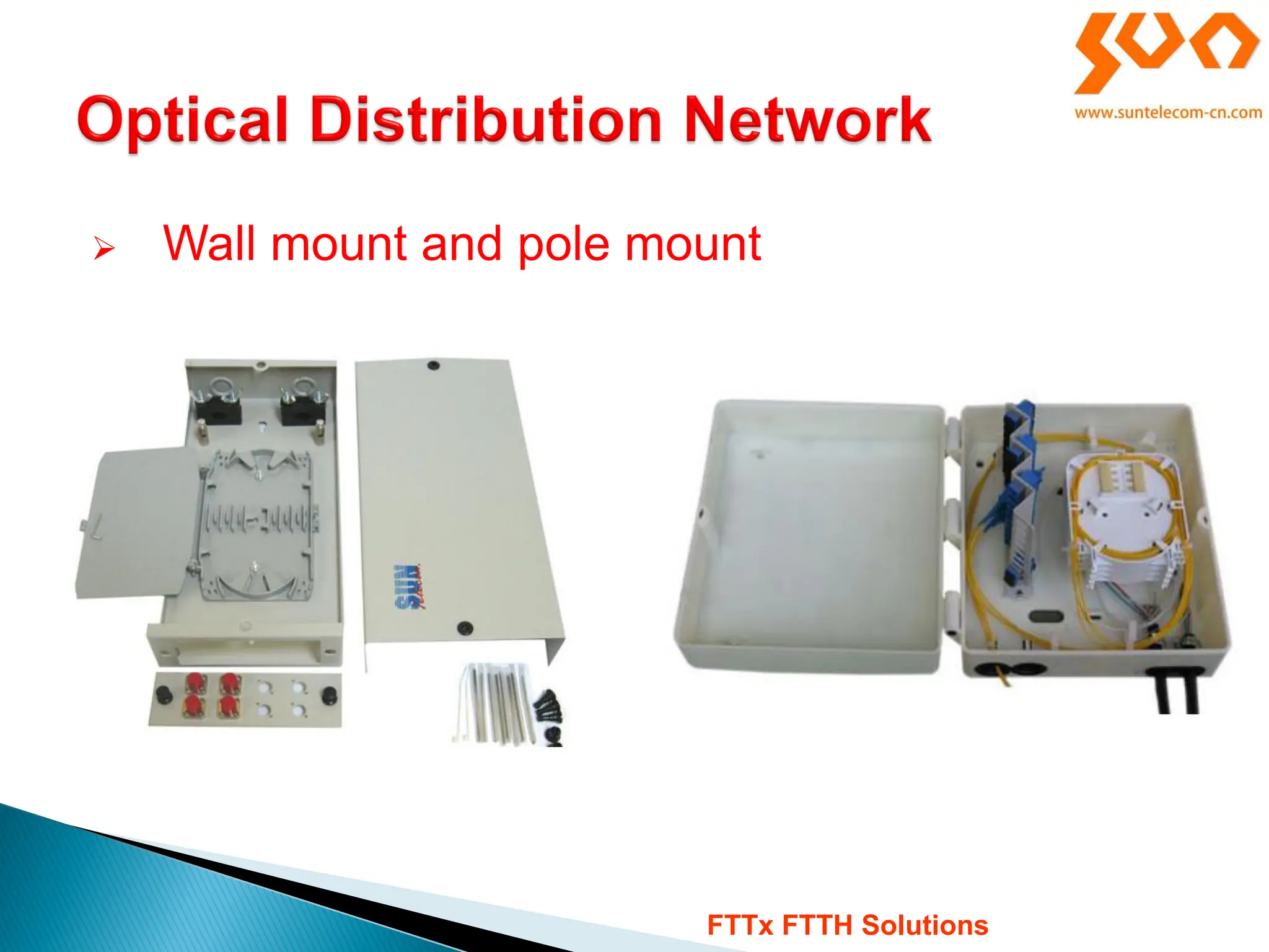 OSP (Outside Plant). FTTx FTTH Solutions | PDF