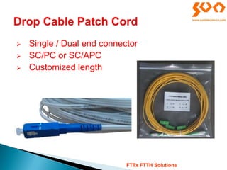OSP (Outside Plant). FTTx FTTH Solutions | PDF