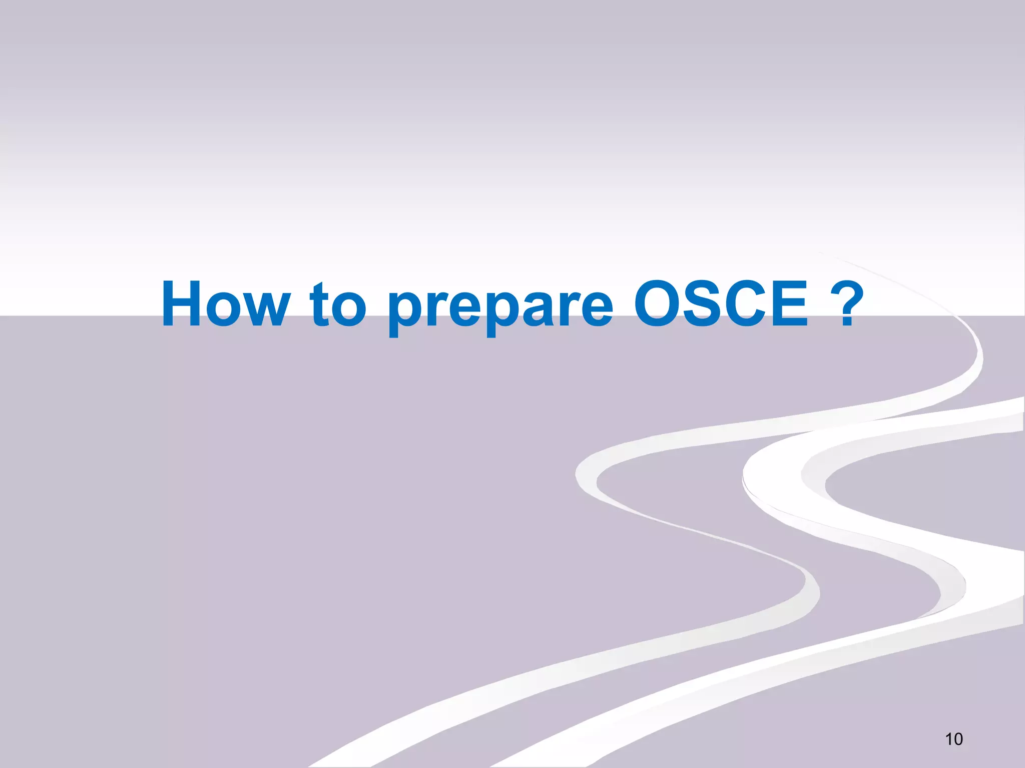 OSPE/ OSCE | PPTX