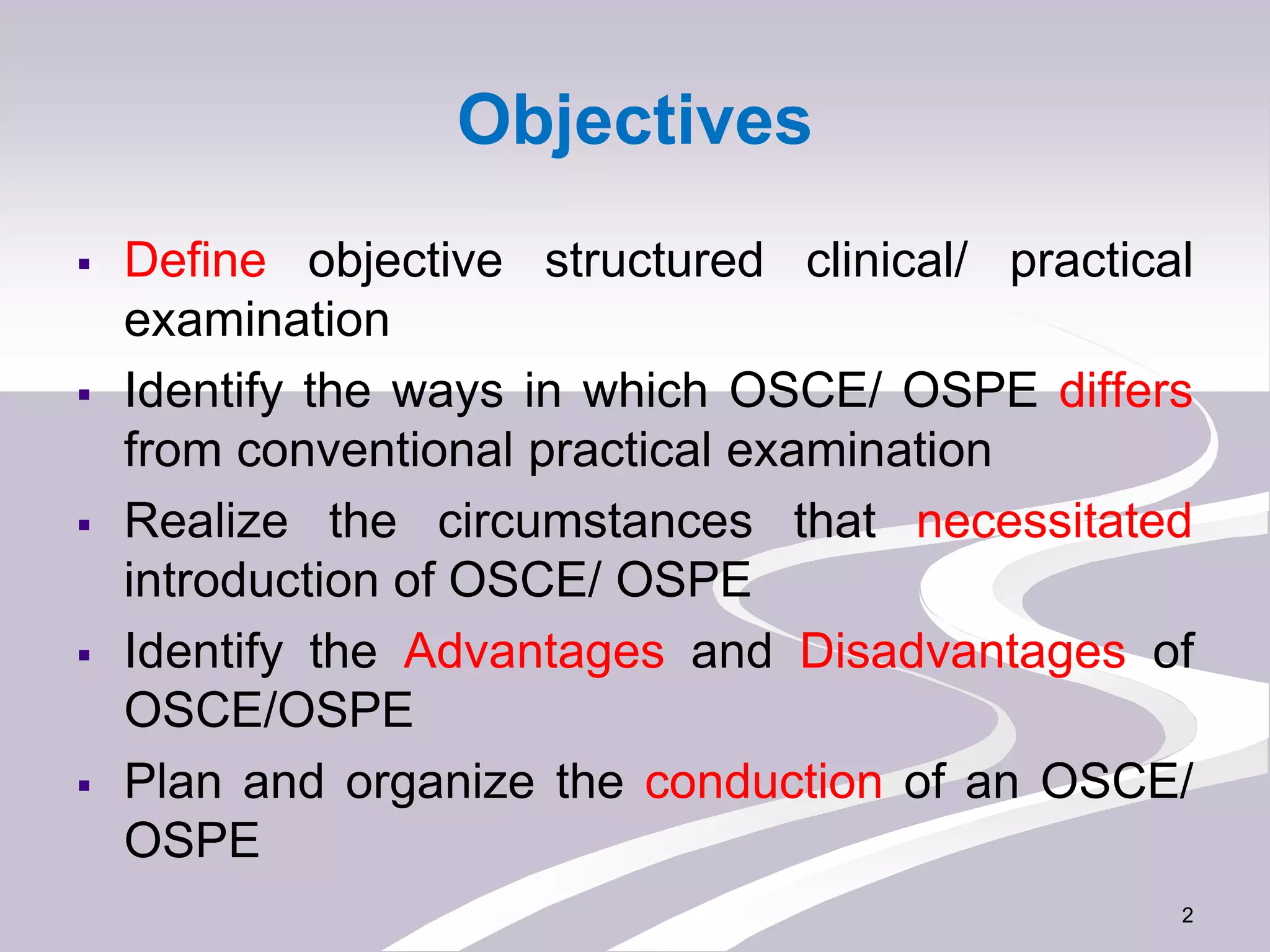 OSPE/ OSCE | PPTX