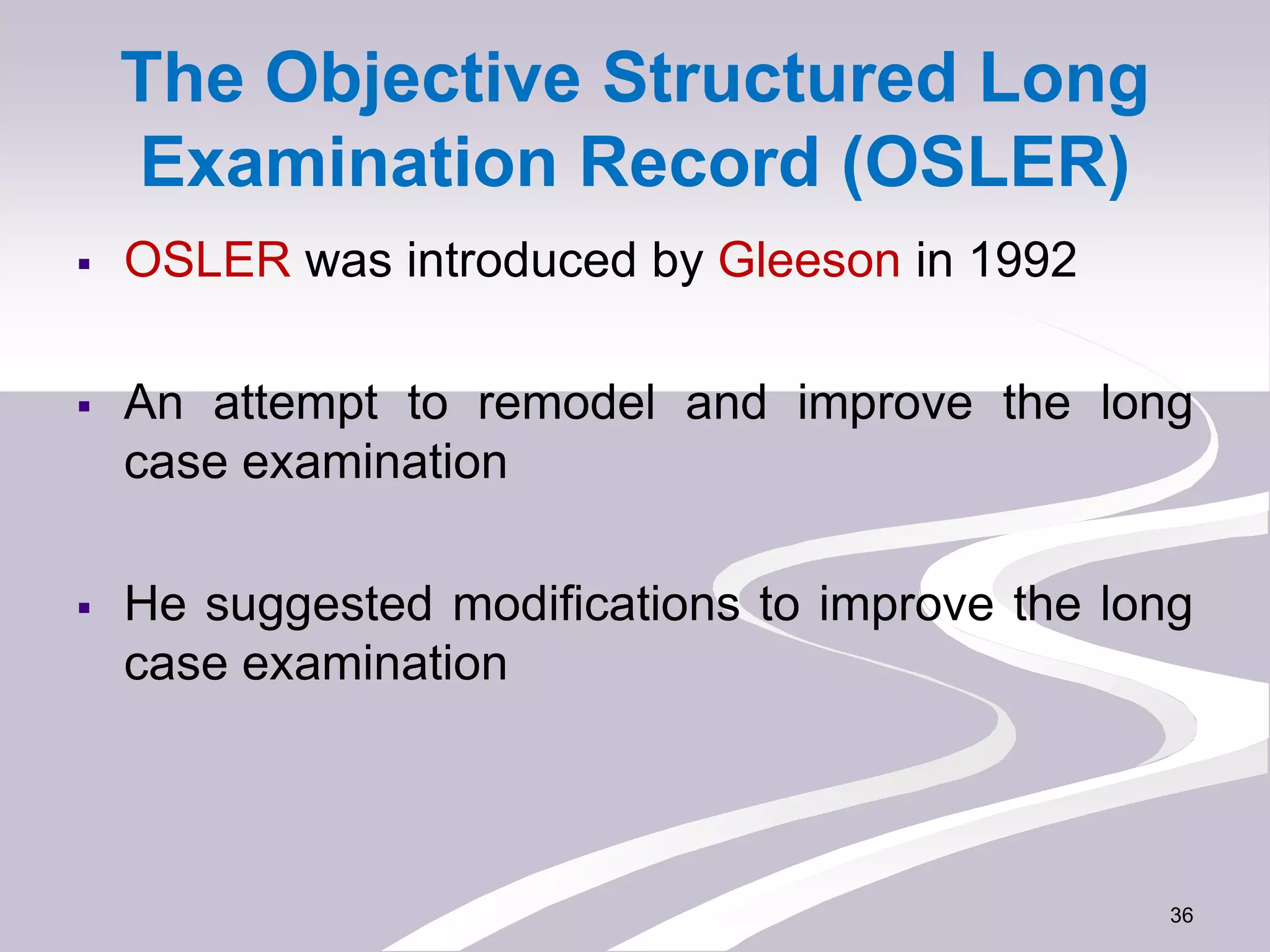 OSPE/ OSCE | PPTX