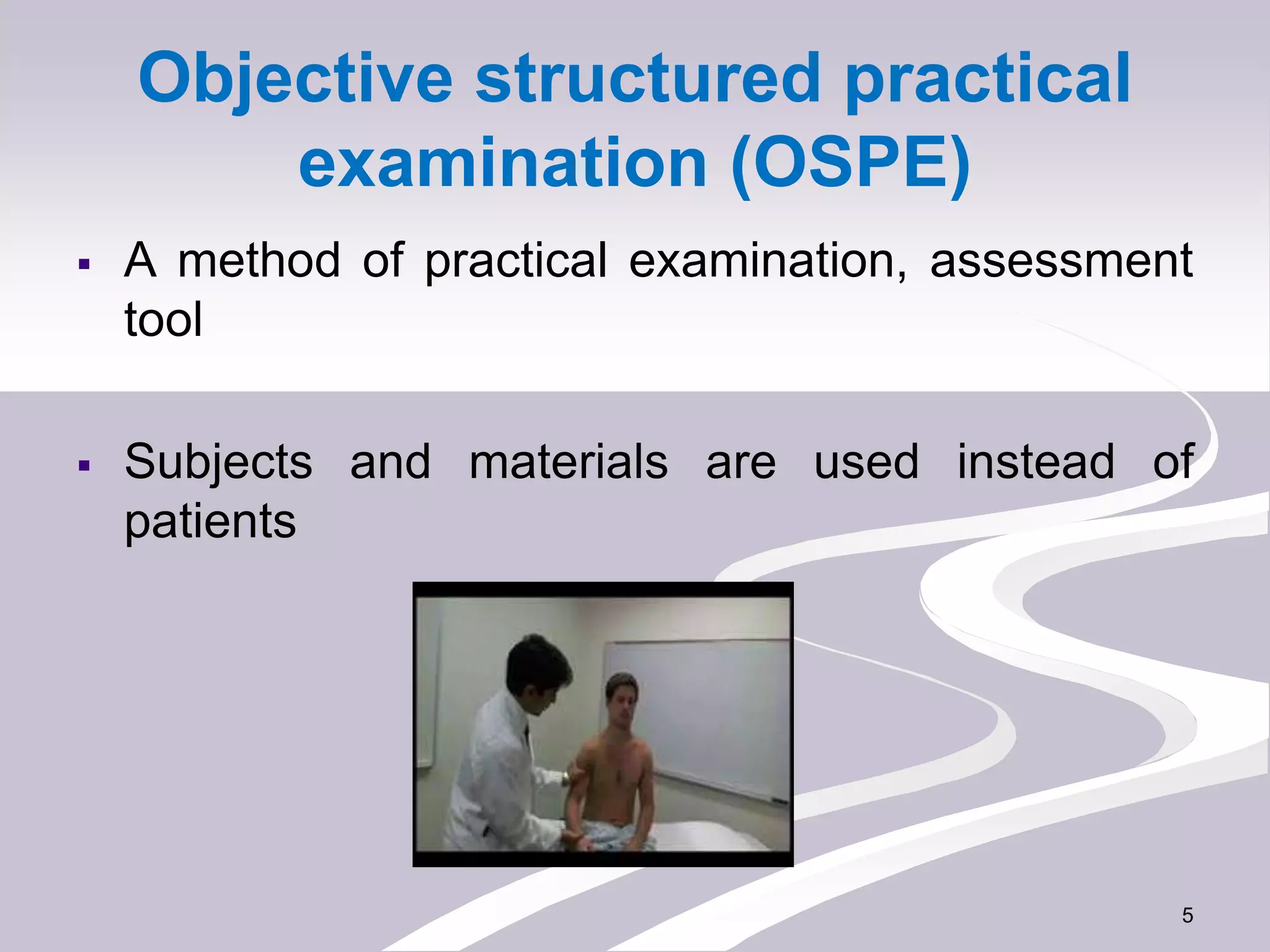 OSPE/ OSCE | PPTX