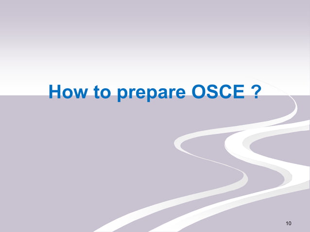 OSPE/ OSCE | PPTX