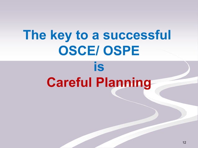OSPE/ OSCE | PPTX