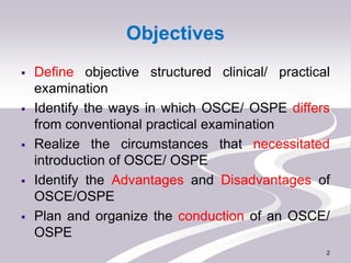 OSPE/ OSCE | PPTX