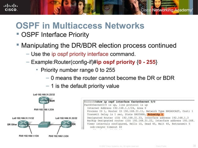 Ospf.ppt | Operating Systems | Computer Software and Applications