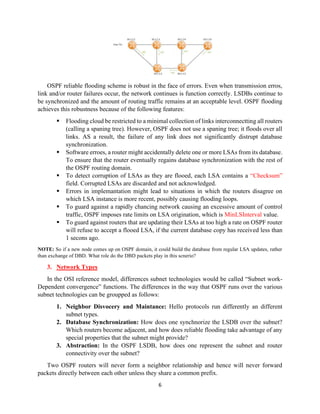Open Shortest Path First | PDF