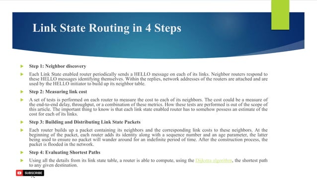 OSPF Open Shortest Path First protocol full details | PPTX