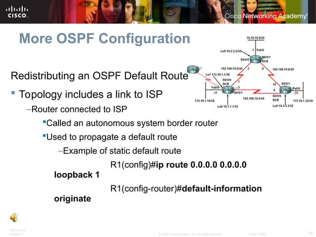 OSPF-BASICO PROTOCOLO DE ENRUTAMIENTO DINAMICO | PPT