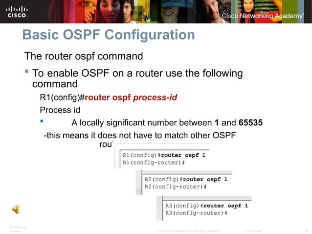 OSPF-BASICO PROTOCOLO DE ENRUTAMIENTO DINAMICO | PPT