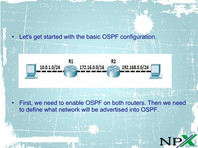 OSPF Configuration | PPT | Internet | Computing