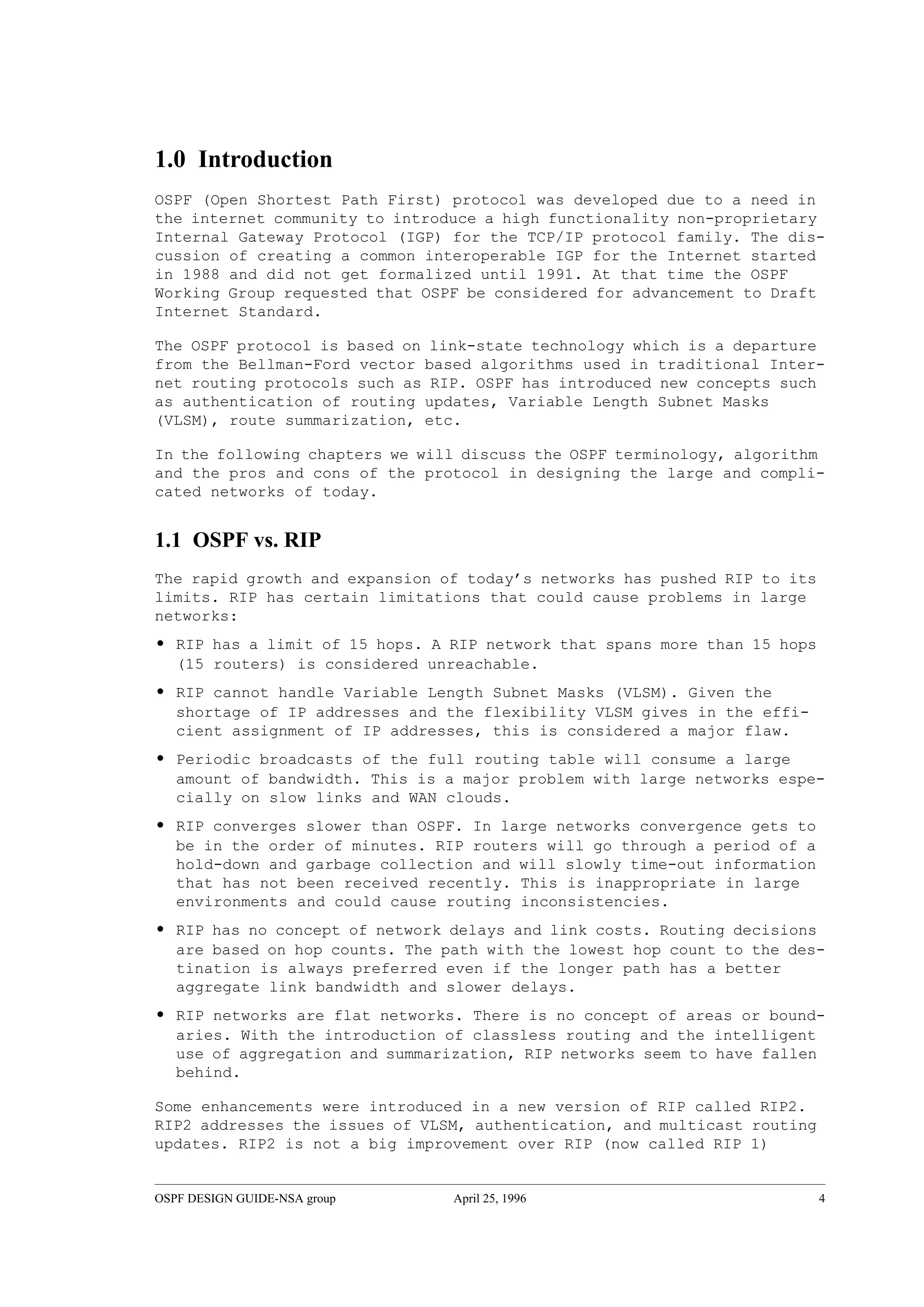 Ospf Design Guide | PDF