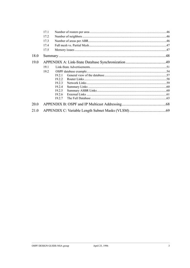Ospf Design Guide | PDF