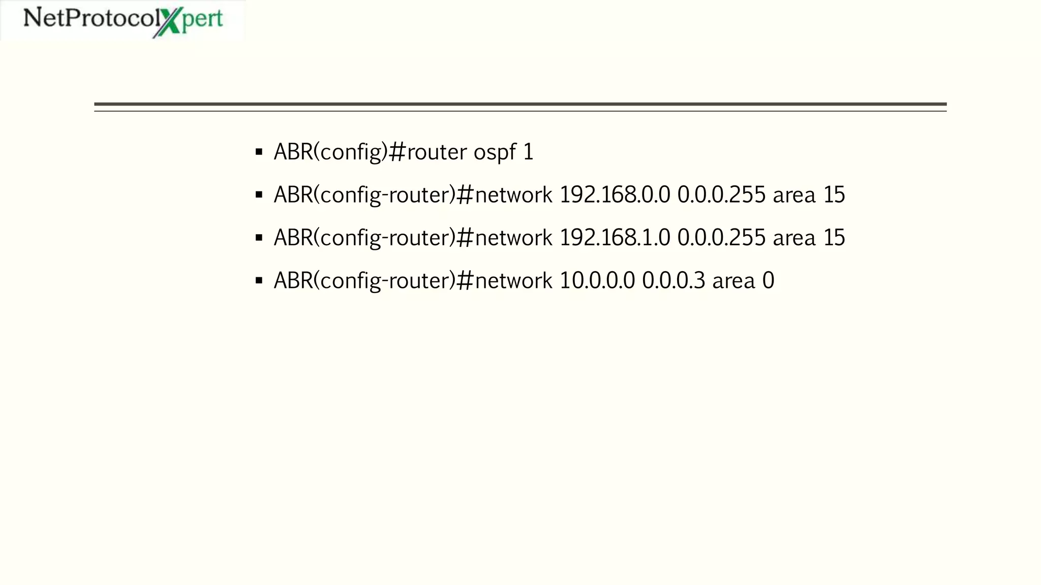 OSPF Internal Route Summarization | PPT