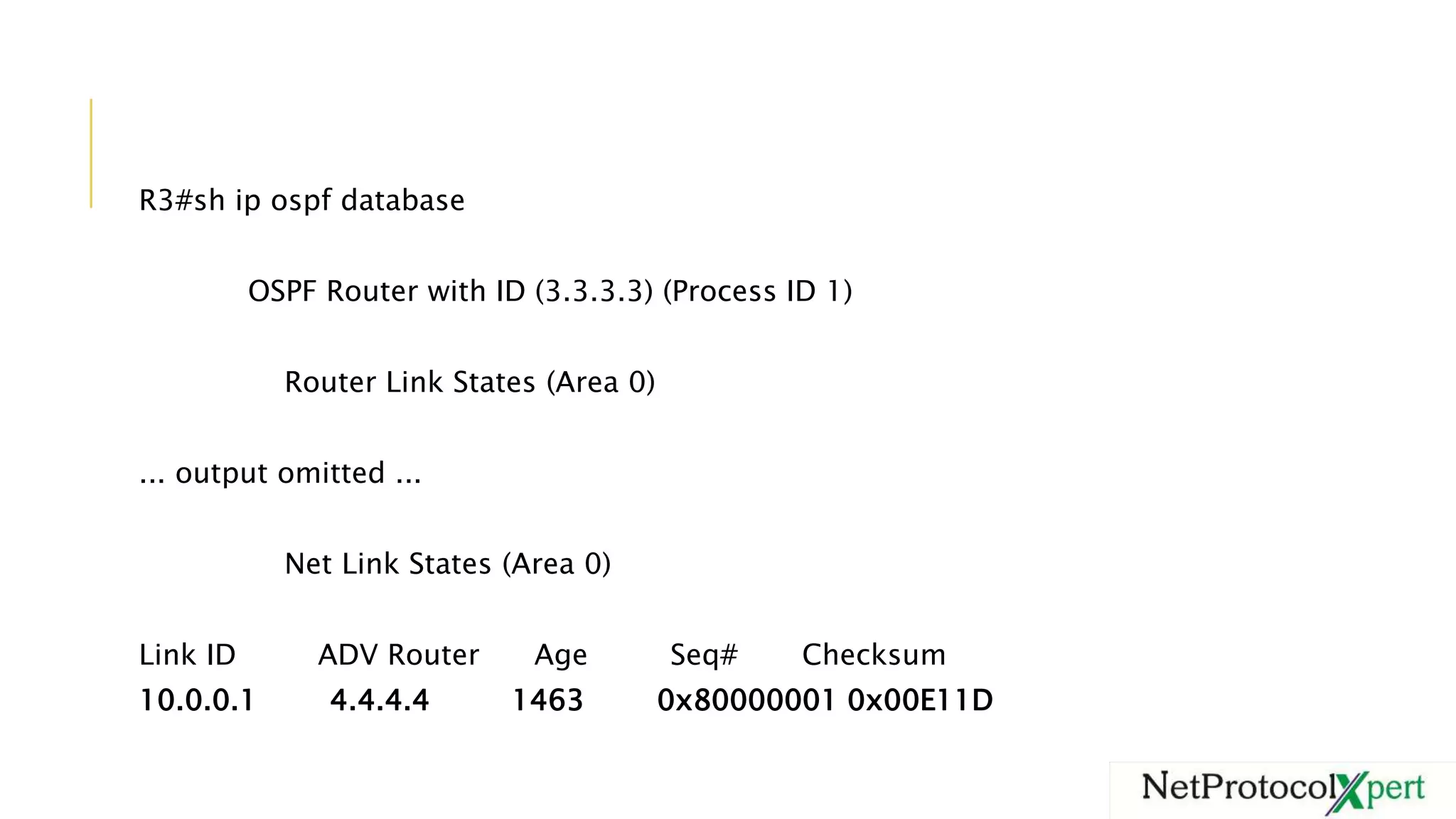 OSPF Network LSA (Type 2 LSA) | PPTX | Computer Networking | Computing