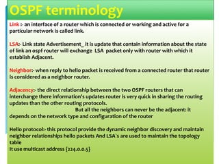 Ospf new | PPTX | Computer Networking | Computing