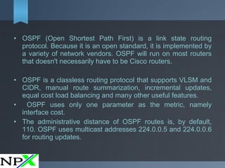 OSPF Overview | PPT