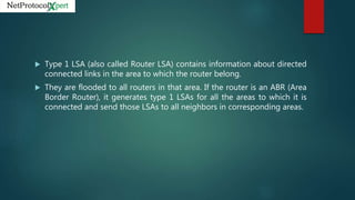 OSPF Router LSA (Type 1) | PPTX
