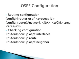Upload a presentation to download Open shortest path first (ospf) | PPTX