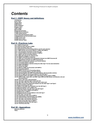 Ospf routing protocol | PDF