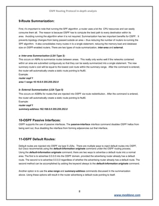 Ospf routing protocol | PDF