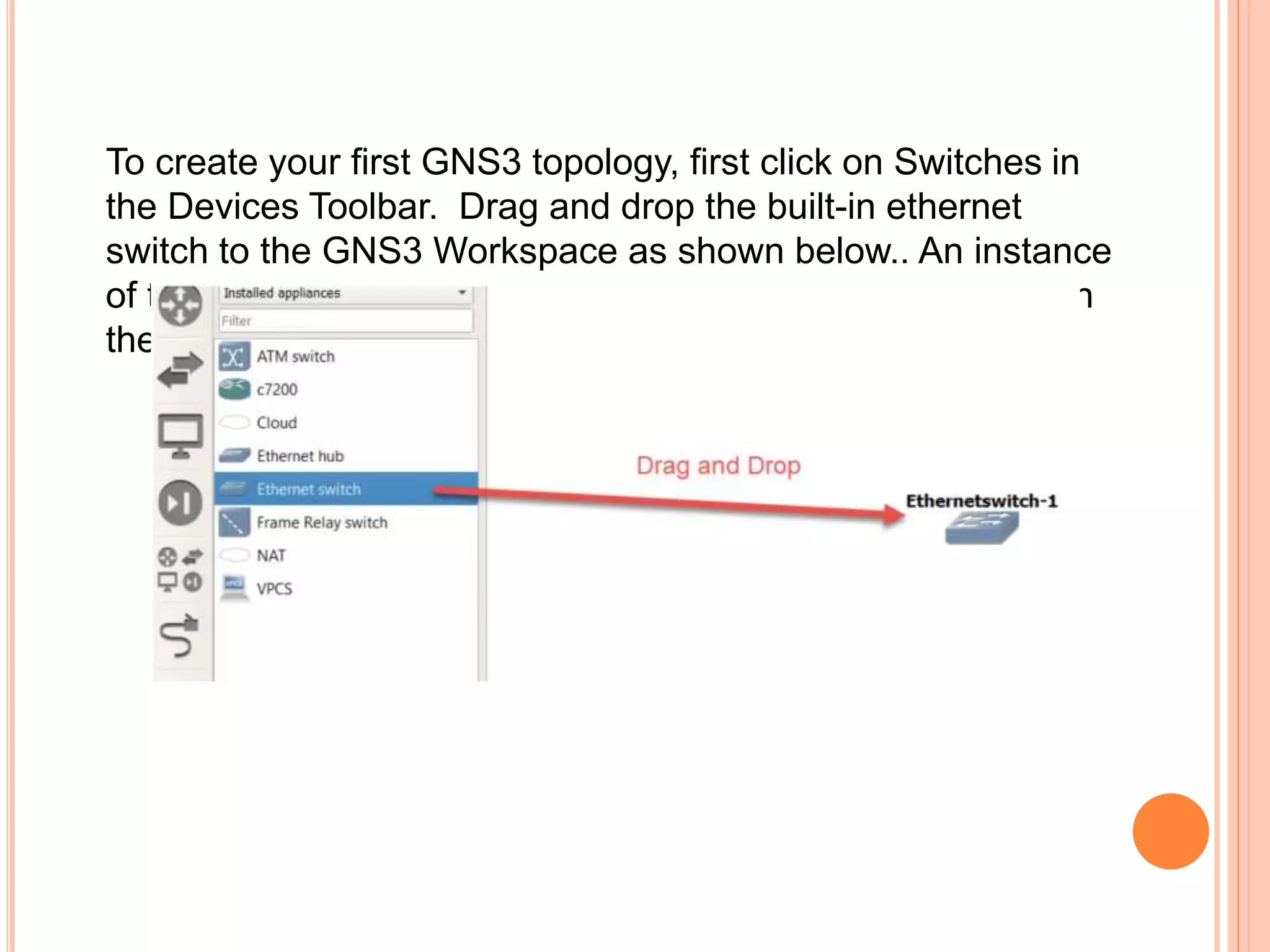 Ospf Routing Protocol In Gns3 Pptx Computer Networking Computing