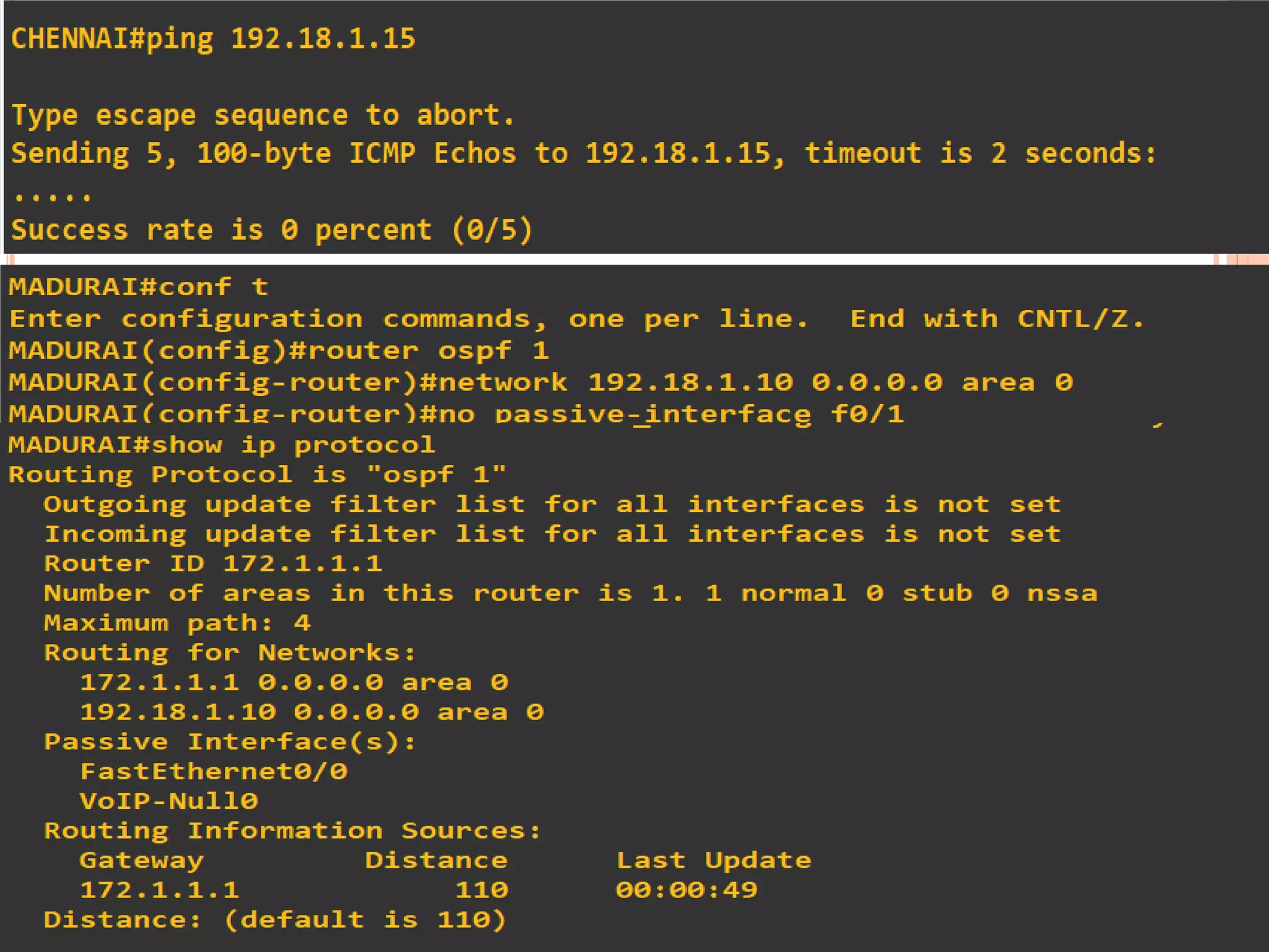 Ospf Routing Protocol In Gns3 Pptx Computer Networking Computing 1472