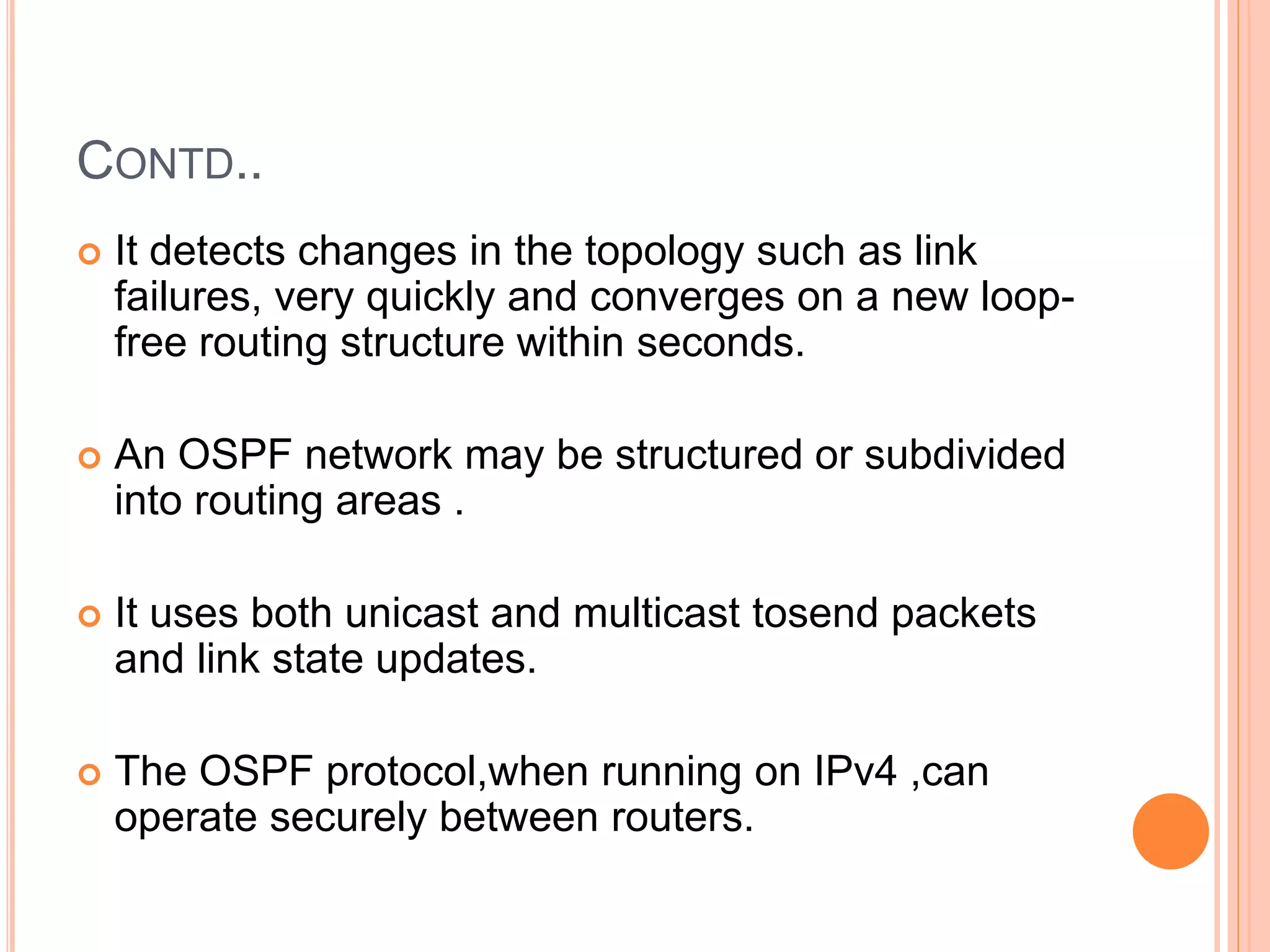 Ospf routing protocol in gns3 | PPTX | Computer Networking | Computing
