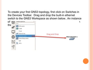 Ospf routing protocol in gns3 | PPTX | Computer Networking | Computing