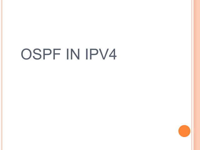 Ospf routing protocol in gns3 | PPTX | Computer Networking | Computing