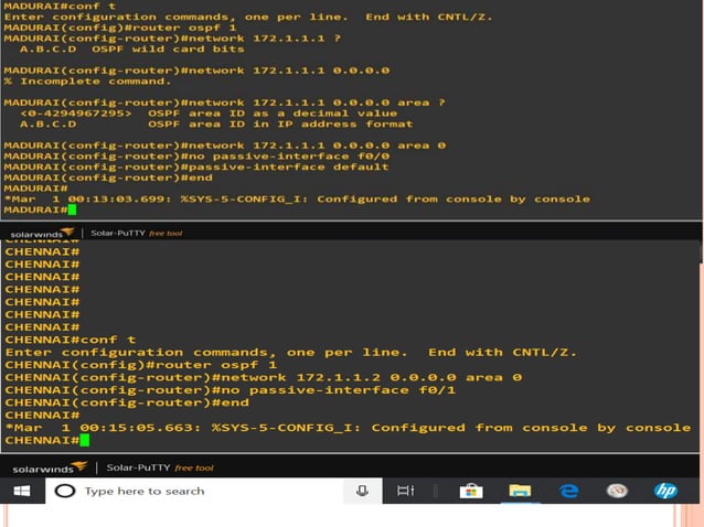 Ospf Routing Protocol In Gns3 Pptx Computer Networking Computing