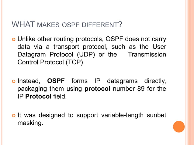 Ospf routing protocol in gns3 | PPTX | Computer Networking | Computing