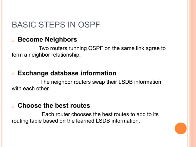Ospf routing protocol in gns3 | PPTX | Computer Networking | Computing