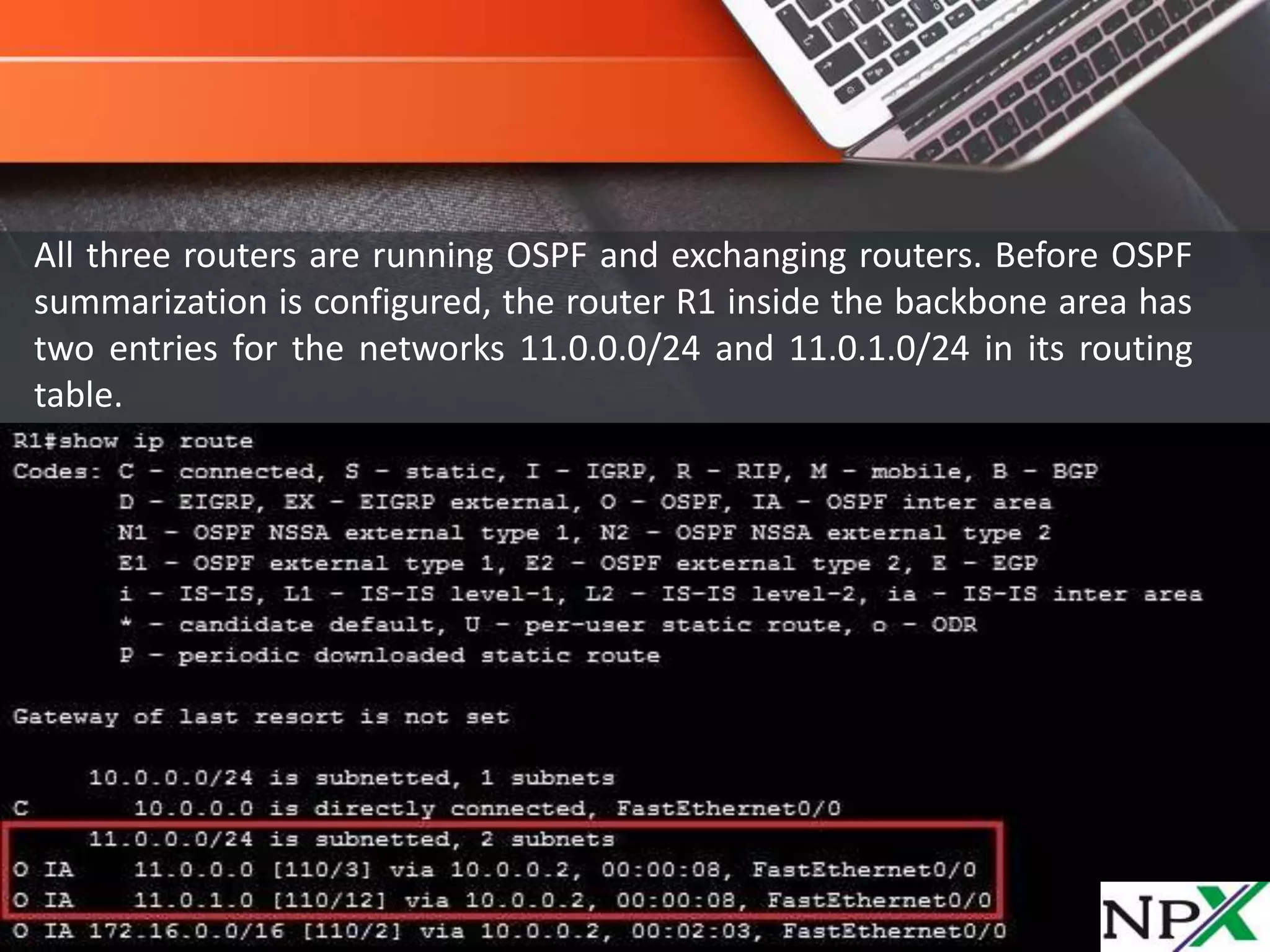 Ospf Summarization Ppt 0749