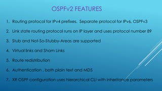 OSPFv2 on IOS XR | PPTX | Computer Networking | Computing