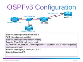 OSPF v3 | PPT