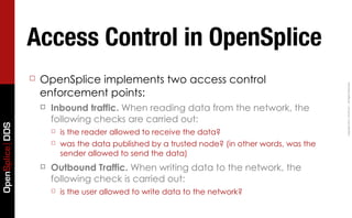 OpenSplice Security Module | PDF | Operating Systems | Computer Software and Applications