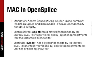 OpenSplice Security Module | PDF | Operating Systems | Computer Software and Applications