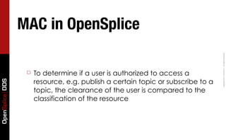 OpenSplice Security Module | PDF | Operating Systems | Computer Software and Applications