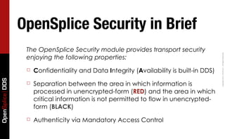 OpenSplice Security Module | PDF | Operating Systems | Computer Software and Applications